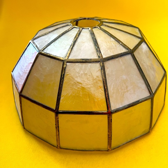 Capiz Shell lamp shade | Other | Capiz Shelllamp Shade Table Lamp ...